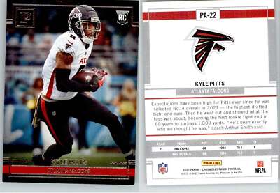 Kyle Pitts 2021 Chronicles PaniniPA-22 Falcons RC Rookie | eBay