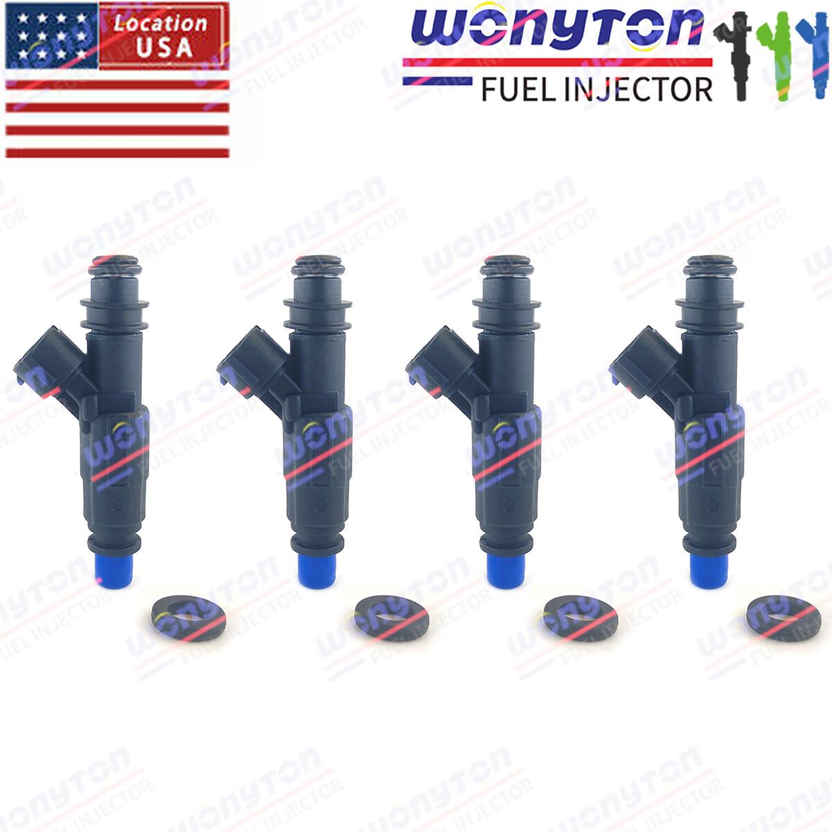 4Pcs Upgrade Fuel Injectors INP-081 For 94-98 Chevrolet Geo Tracker 1 ...