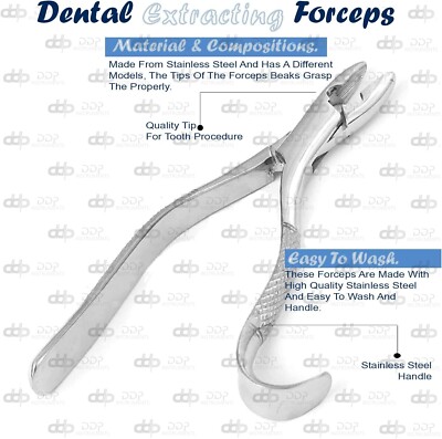 EXTRACTING FORCEPS # 99A DENTAL SURGICAL INSTRUMENTS | eBay