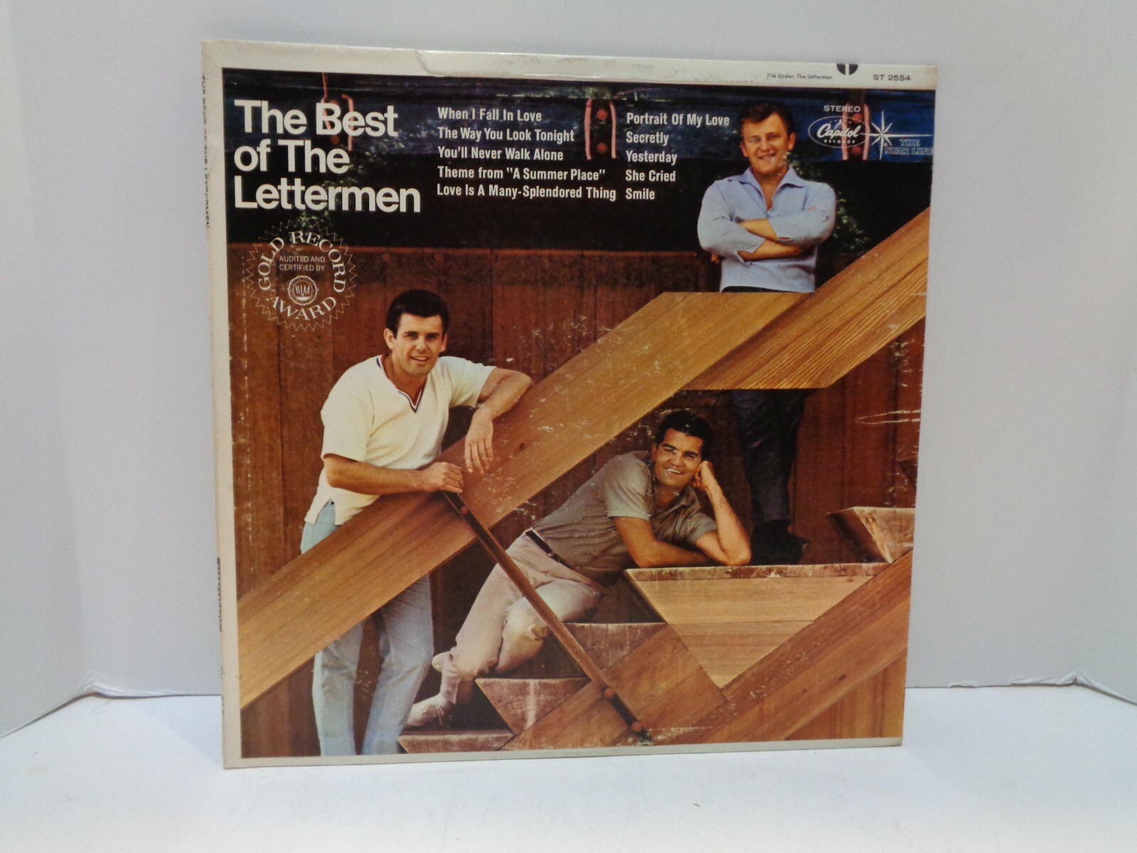 "The Best Of The Lettermen" 1966 Vinyl LP Capitol Records ST 2554 ...