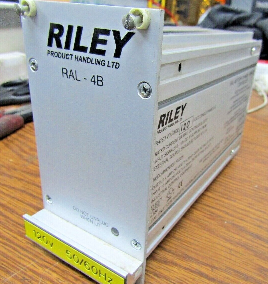 Riley Ral-4b Four Channel 240v Vibrator Controller RARE NOS for sale ...