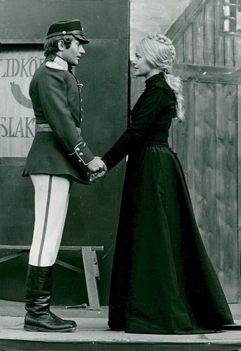 Per Ragnar and Christina Schollin in Stockholm'... - Vintage Photograph ...