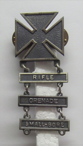 U.S. Army Basic Qualification Marksman Badge 3 BARs Rifle | eBay