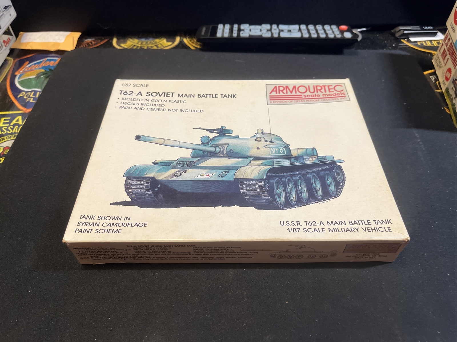 Armourtec Russian T-62 A MBT model kit # D062 1/87 scale Factory Sealed ...