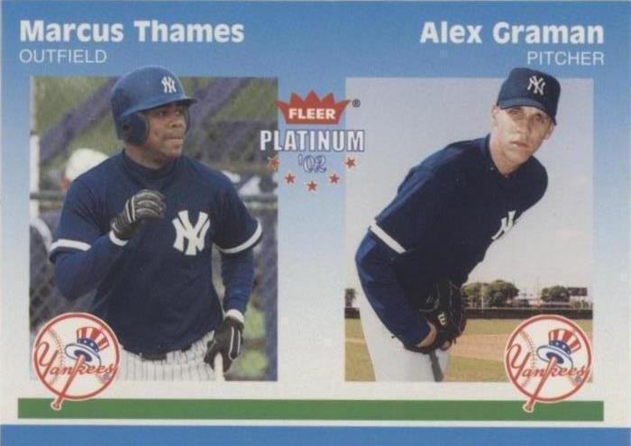 2002 Fleer Platinum - Marcus Thames, Alex Graman #289 for sale online ...