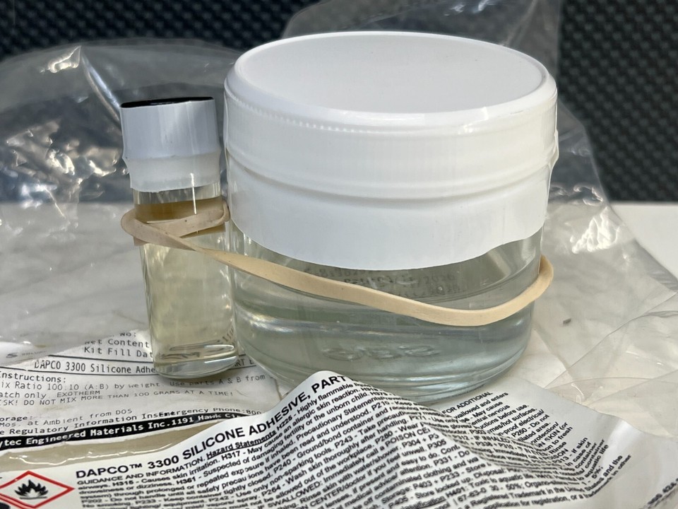 DAPCO® 3300 Low Viscosity Silicone Adhesive Clear, Aircraft Standard ...