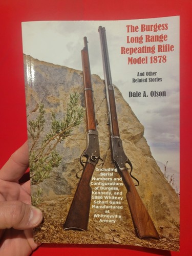 Burgess Long Range Repeating Rifles Model 1878 Gun Book Scarce ...