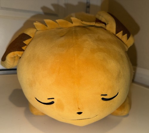 Pokemon Sleeping Eevee Plush 2021 22inch Oversized SOFT Squishy EUC ...