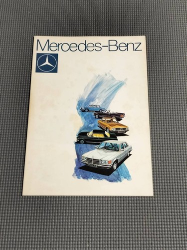 Mercedes-Benz Catalog 230 240D 250 280Ce 450Sel 450Slc | eBay