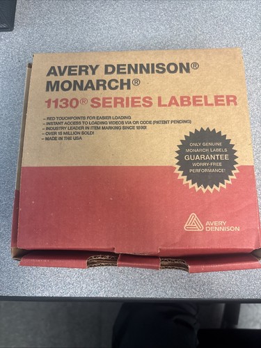 Avery Dennison Monarch 1138 Series Labeler( New) *** | eBay