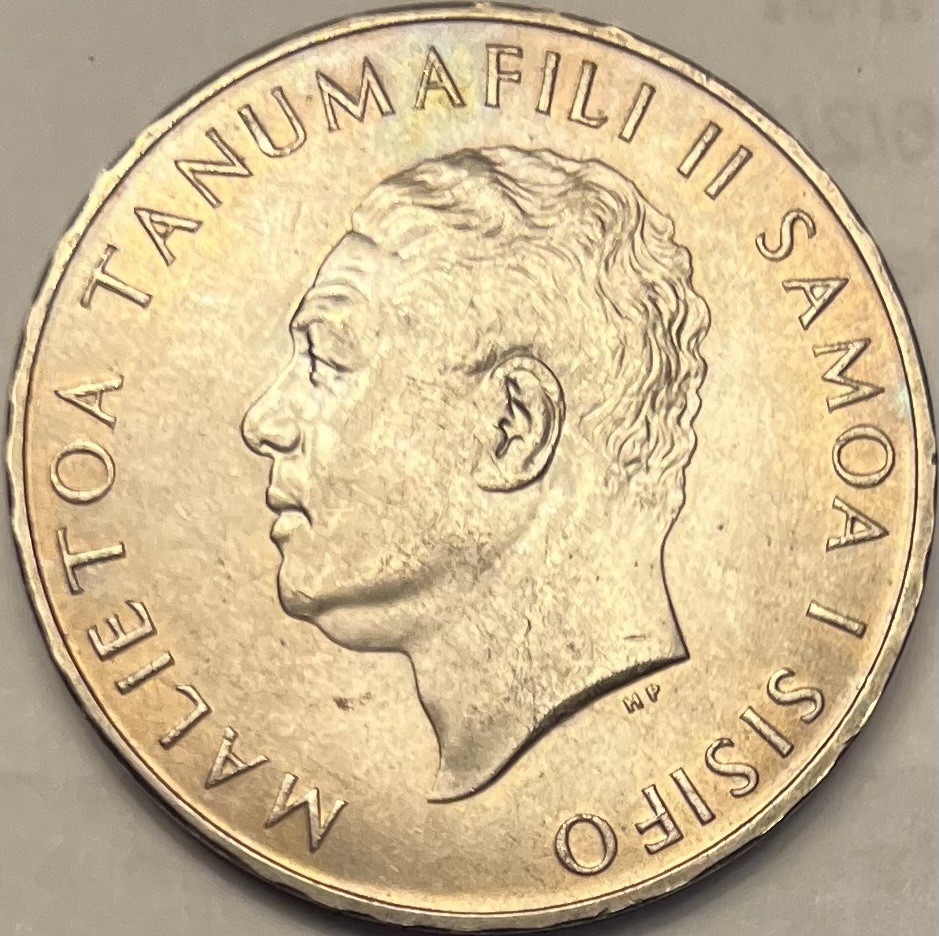 Western Samoa 1967 Commemorative Tala Tasi Le Tala $1 Collector - Lot ...