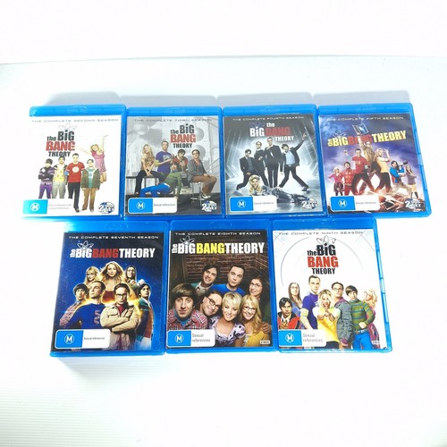 The Big Bang Theory Season 2,3,4,5,7,8,9 Blu-ray Semi Complete + Free ...