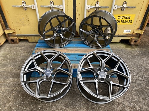 4 x 20 Inch 5x112 ALUWERKS XT2 CONCAVE GUNMETAL Wheels: Fits For BMW ...