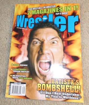 2008 The Wrestler Magazine Batista Cover | eBay