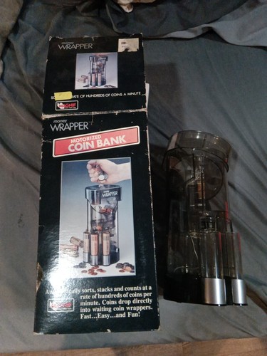 Money Wrapper Motorized Coin Bank | eBay