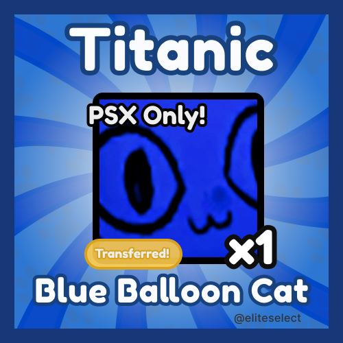 Titanic Pet Shop🐾 PSX ONLY-NOT TRANSFERABLE TO PS99! Pet Simulator X ...
