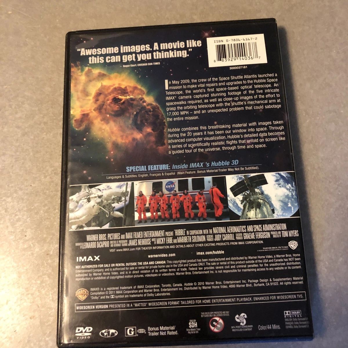 Hubble Dvd Movie