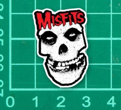 Misfits Skull Band Sticker Decal vintage | eBay