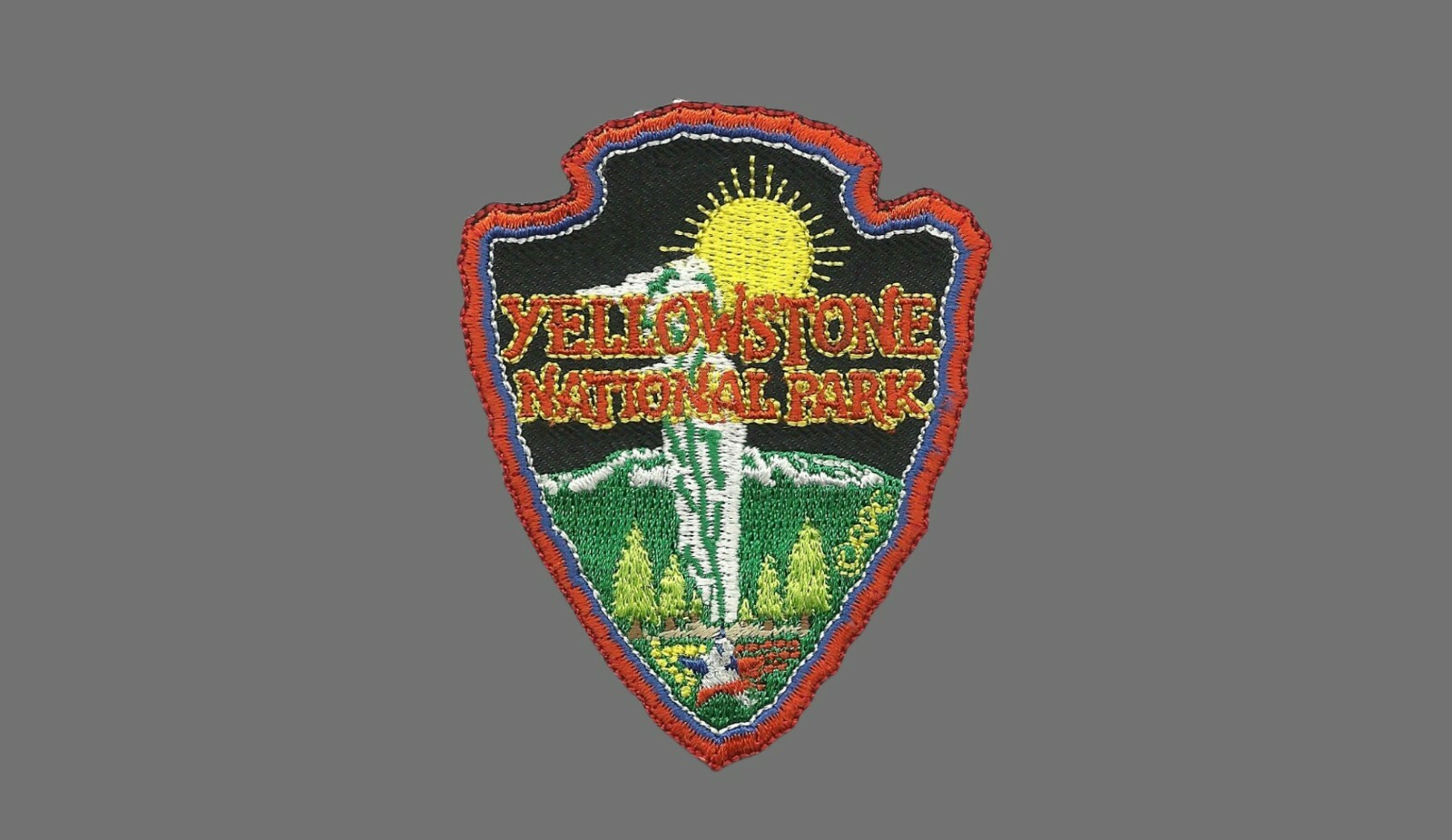 Wyoming Patch – WY Yellowstone National Park - Travel Patch – Souvenir ...
