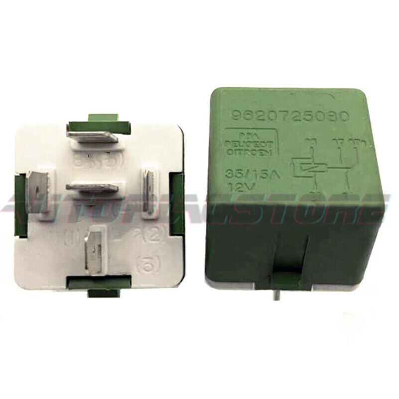 10Pcs 9620725080 Automotive Relay 5Pins 12VDC 35/15A~ | eBay