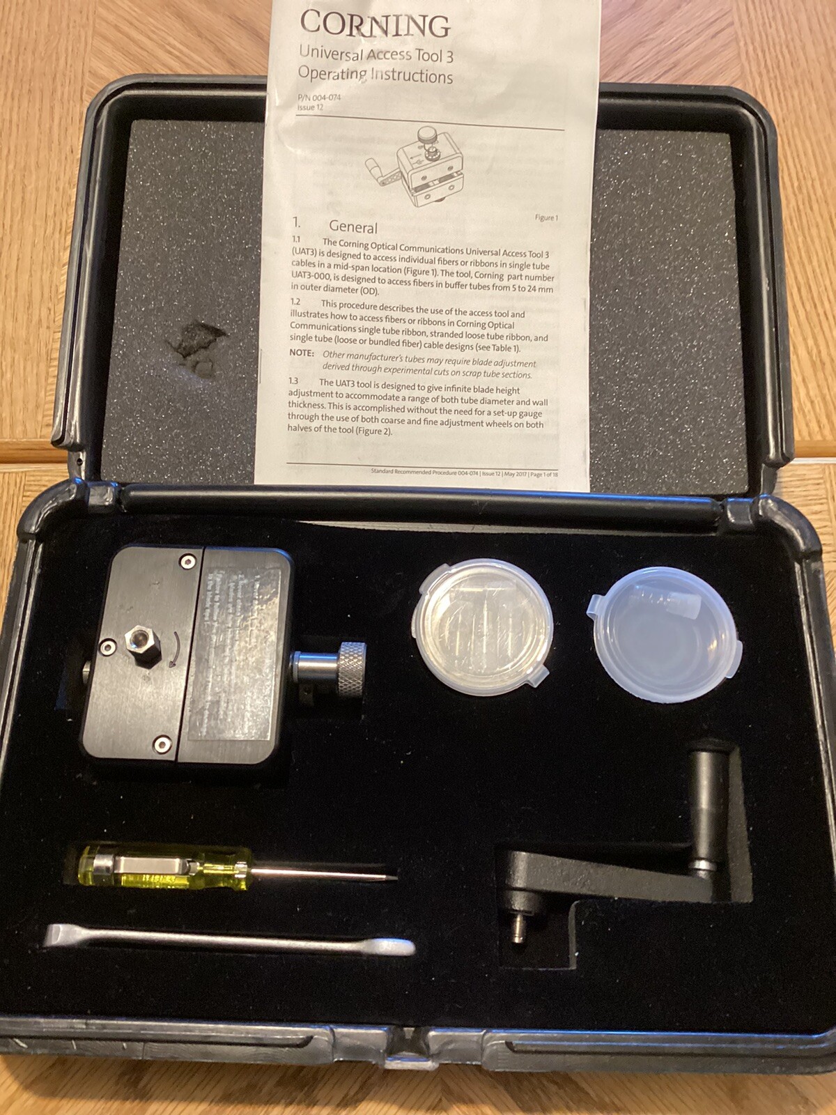 Corning+UAT3000+Universal+Access+Tool+3+Cable+System for sale online | eBay