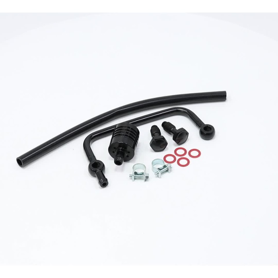 Crankcase Breather Kit For Harley Dyna Softail Touring Road Glide 93-17 ...