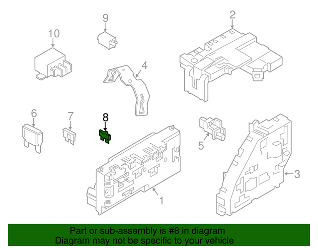 BMW 61149123980 Genuine OEM Factory Original Connector for sale online ...