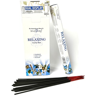 Stamford Relaxing Incense Sticks Bundle Pack Of 6 Scented Joss Sticks ...