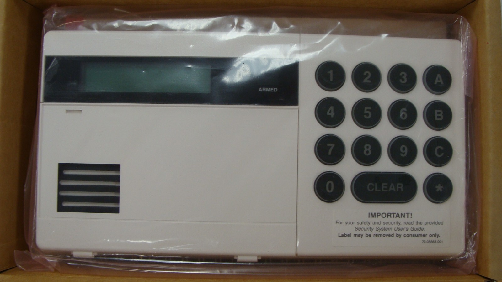 Radionics D223TDPL KEYPAD TOUCHPAD NEW NOS | eBay