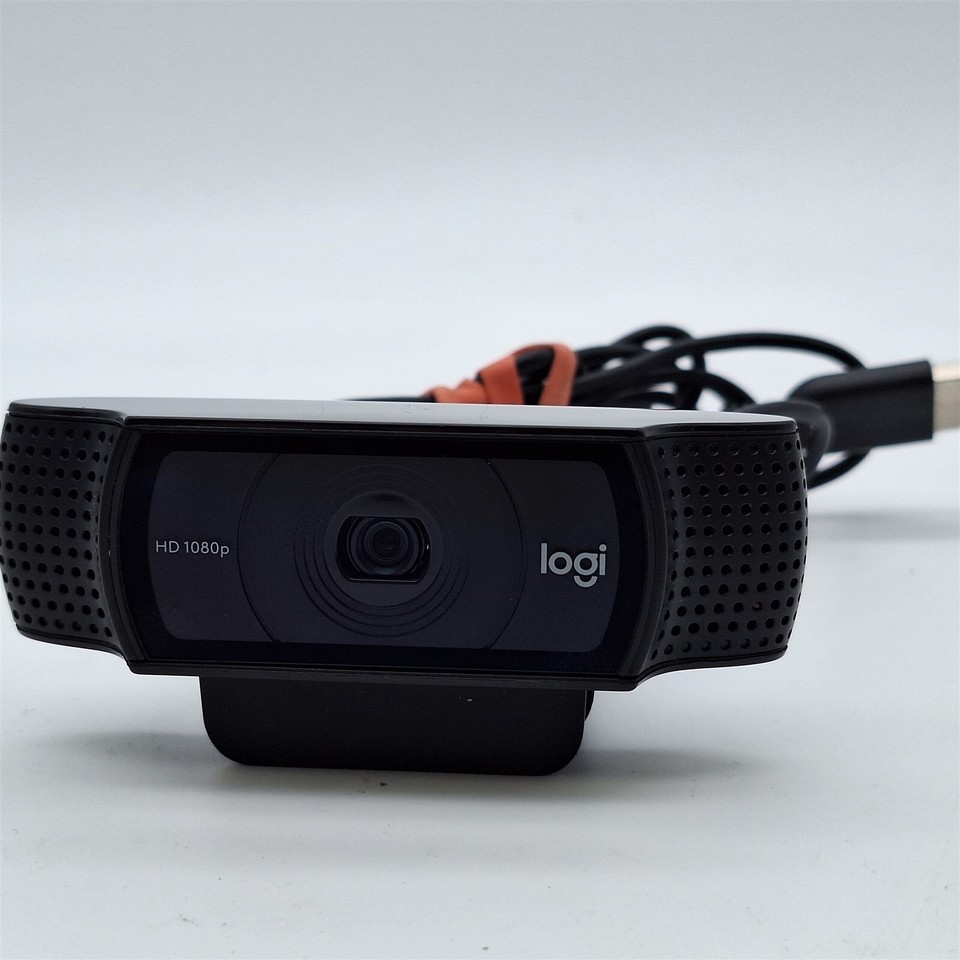 Logitech C920x HD Pro Webcam, Full HD 1080p/30fps Video Calling - Black ...