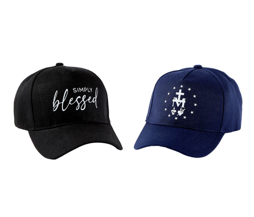 NEW "Simply Blessed" & Miraculous Medal Baseball Hats Caps Women ...