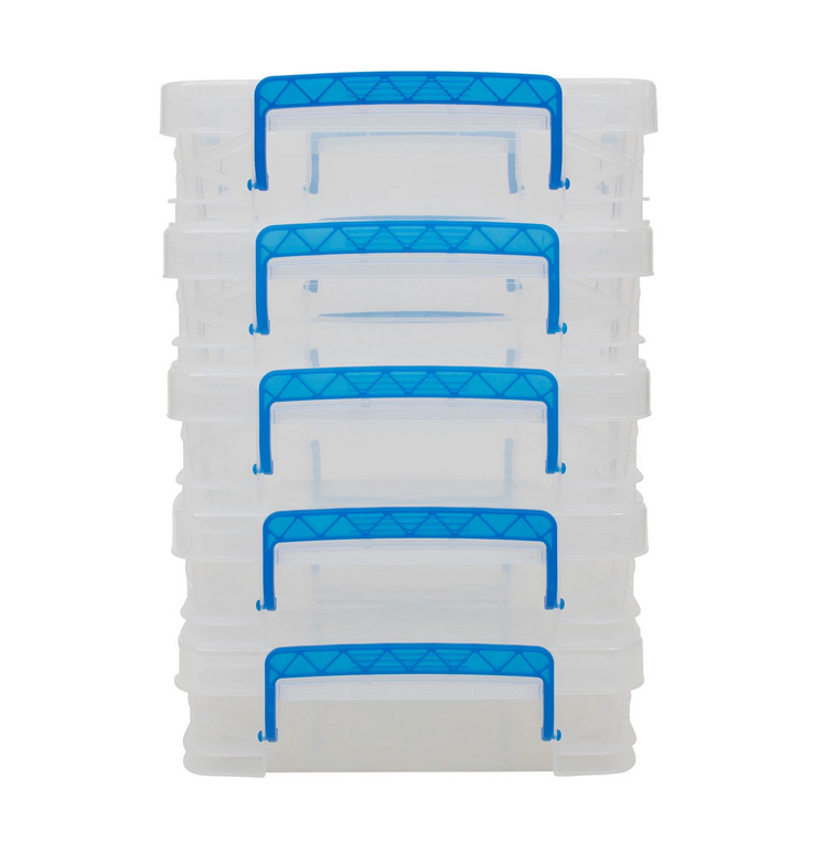Super Stacker, Document Boxes, Clear, 5 Pack | eBay