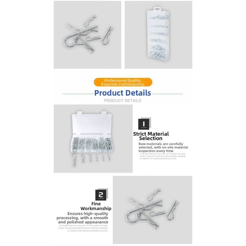 For Lawn Mowers Split Pins Repair And Maintenance Storage Box Included ...