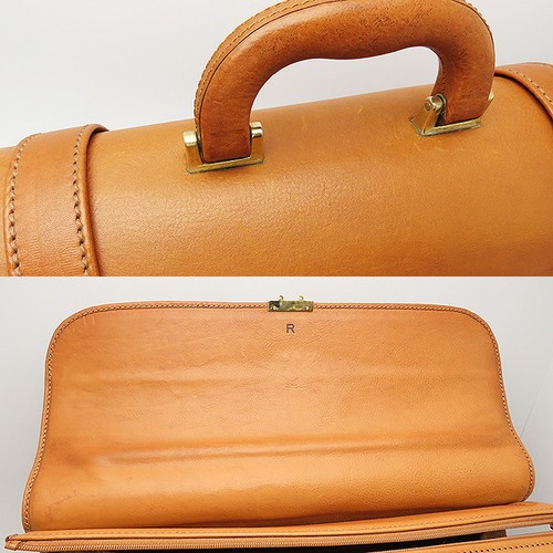 Schedoni Leather Luggage Made in Italy Brown Leather 50cm×33cm×22cm ...