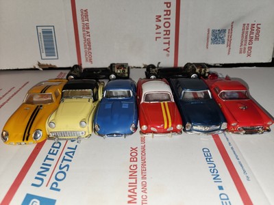 Ideal Motorific Car Lot Of 6 Bodies And 2 Chassis Includes Karminn Gia ...