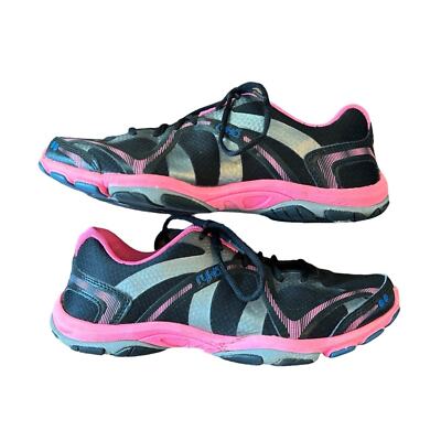 Ryka Women's Influence Cross Trainer Shoe Athletic Sneakers Black/Pink ...