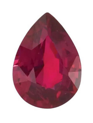 Ruby Pear Shape 1.06 carats 7mm x 5 mm Certificate Natural | eBay