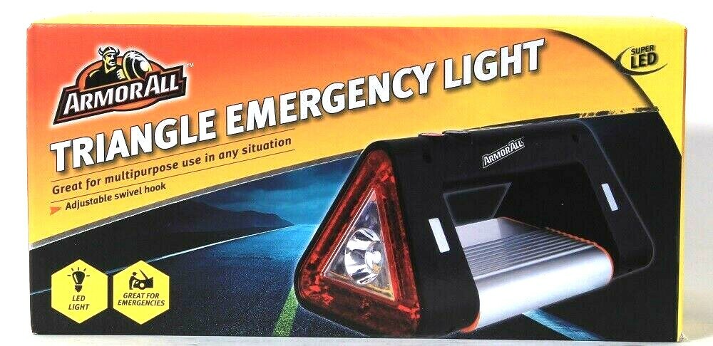 ArmorAll Super LED Triangle Emergency Light Multipurpose Use In Any ...