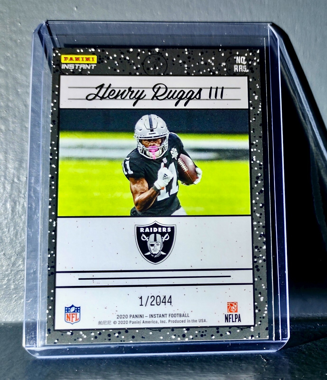 Henry Ruggs III 2020 Panini NFL Rated Rookie Retro #5 Rookie Card 1/ ...