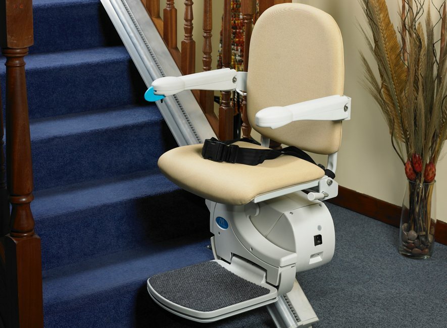 Handicare 950 Straight Chair Lift Installation **Supply and Fit** Left ...