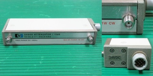Hp Agilent 8494H Attenuator 0-11Db 1Db Step Dc-18Ghz Max1W Untested ...