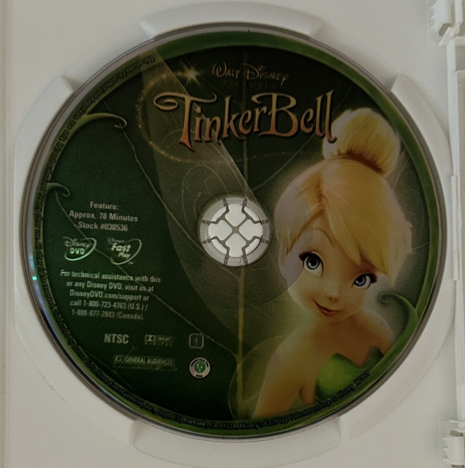 Disney’s Tinker Bell (2008) DVD | eBay