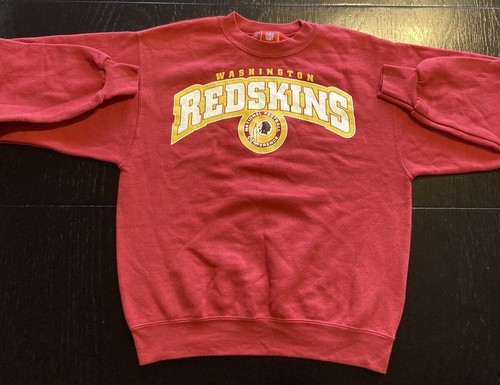 VINTAGE Washington Redskins Sweatshirt Mens LRG Red Pullover. | eBay