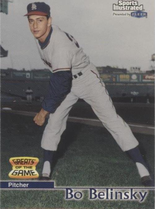 1999 Fleer Sports Illustrated Greats of the Game - Bo Belinsky #29 for ...