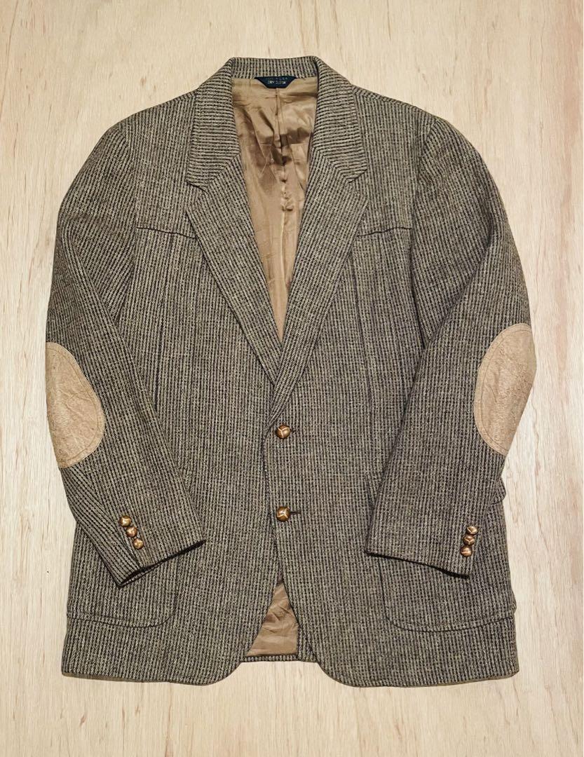 80S Pendleton Usa Tweed Herringbone - Gem