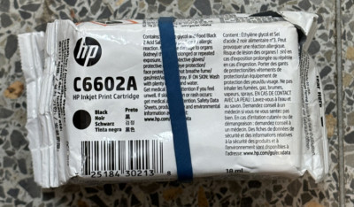 HP C6602A Black - 2 pack | eBay