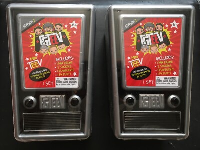 FGEETV Mini TEEV TV Season 2 Special FX Putty Flashlight Lot of 2 blind ...