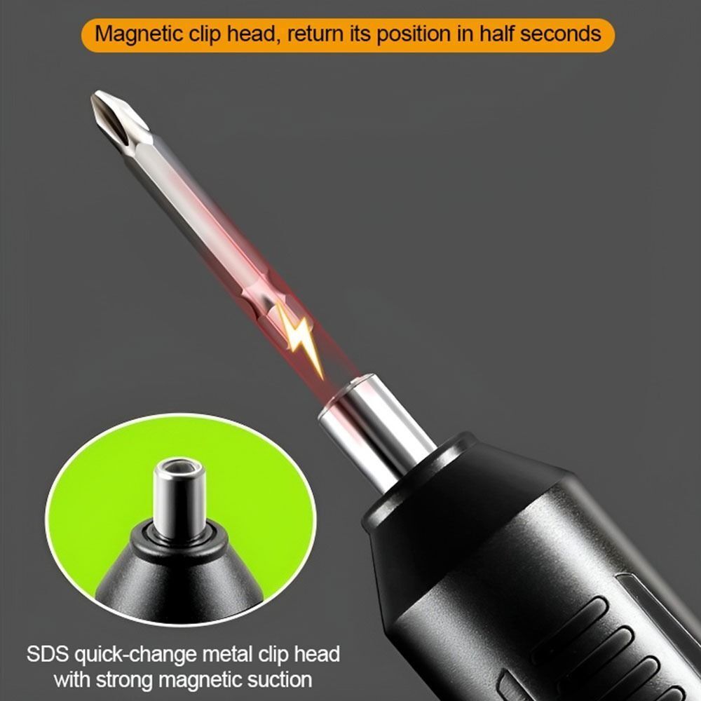One-button Start Electric Screwdriver Set Mini Electric Hand Drill Home ...