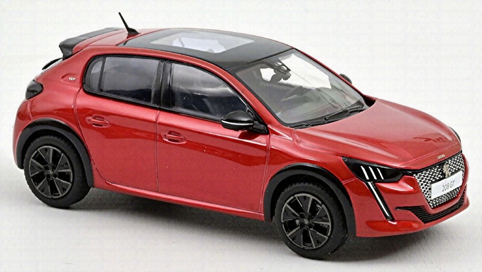 Peugeot 208 Gt Pack 2019-23 Elixir Red Metallic 1:43 Norev 472836 | eBay