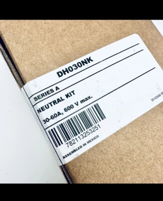 EATON DH030NK 30-60A 600V HEAVY DUTY SWITCH NEUTRAL KIT | eBay